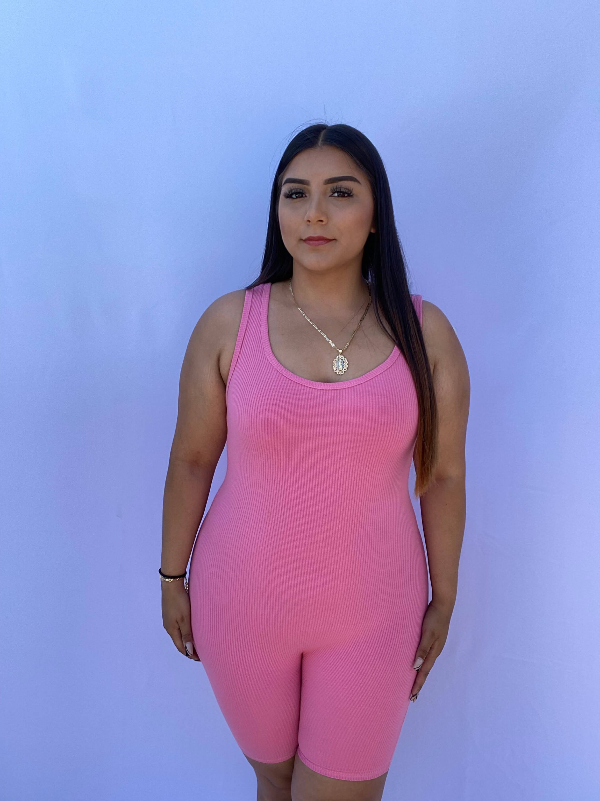 Luna Romper Pink Pretty City Girlz