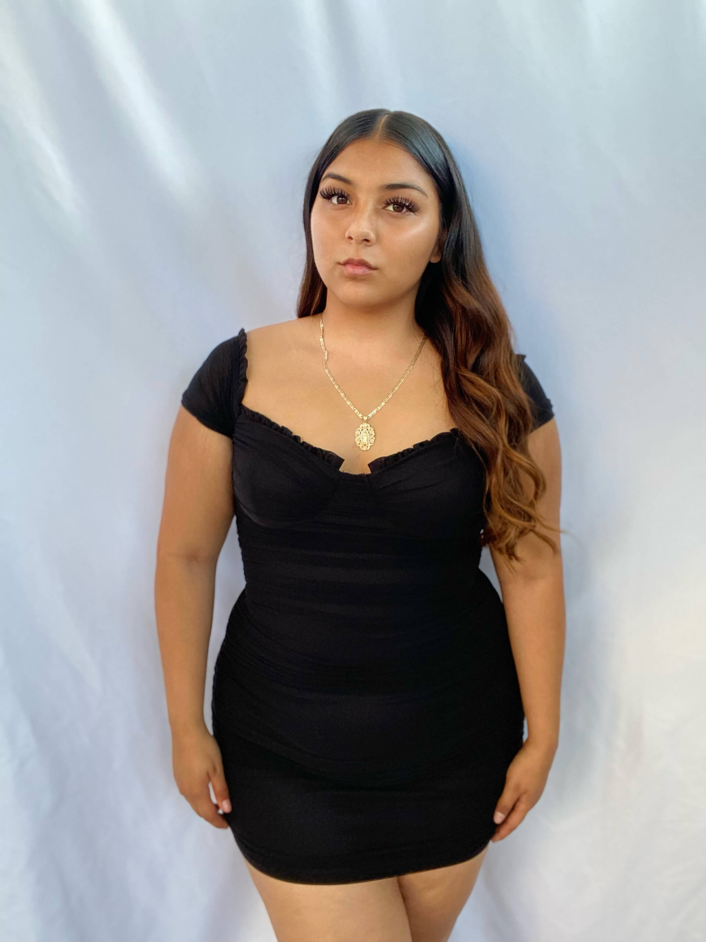 Bella Dress Black Pretty City Girlz